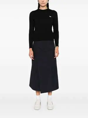 Maison Kitsuné Baby Fox Wool Jumper - Black