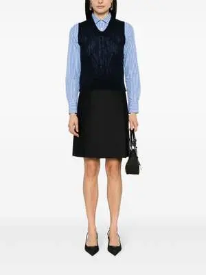 Prada Cashmere Vest - Blue