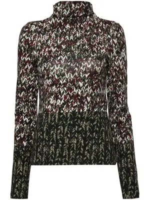 Loewe Jersey Turtleneck Sweater - Multicolour