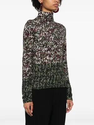 Loewe Jersey Turtleneck Sweater - Multicolour