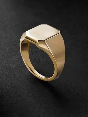 MAOR M.cohen 18-karat Signet Ring - Gold