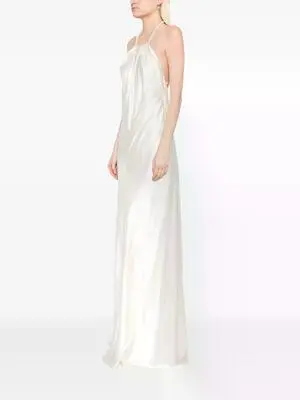 Michelle Mason Halterneck Gown