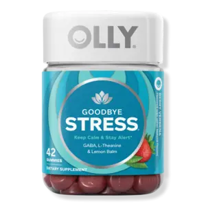 OLLY Goodbye Stress Gummy Supplement With L-theanine - One-color