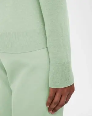 JOSEPH Cashair V-neck Sweater - Matcha