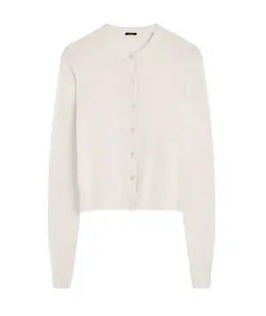 JOSEPH Button-down Crewneck Cardigan