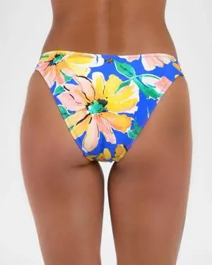 SUNSHINE 79 Sunflower French-cut Bikini Bottoms - Multi
