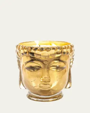 THOMPSON FERRIER 40 Oz Croesus Golden Buddha Candle - Gold