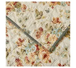 MODERN HEIRLOOM Floral Patch 3-pc King Quilt Se T