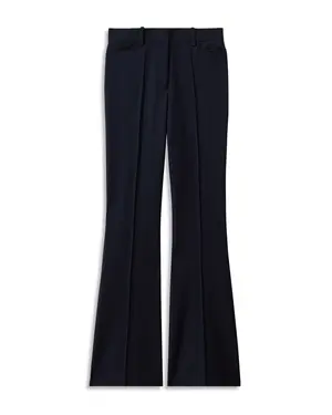 REISS Petite Gabi Flare Pants - Navy