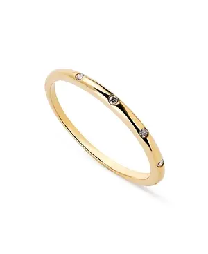 ANA LUISA Lab-grown Diamond Band Ring - Gold