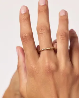 ANA LUISA Lab-grown Diamond Band Ring