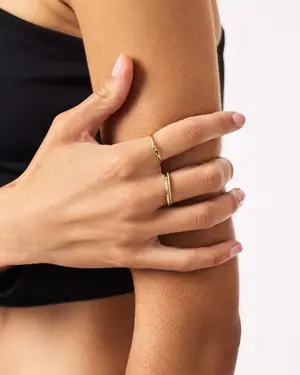 ANA LUISA Lab-grown Diamond Band Ring