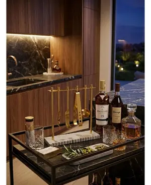 GAURI KOHLI Jubel Bar Tools Set - Beige
