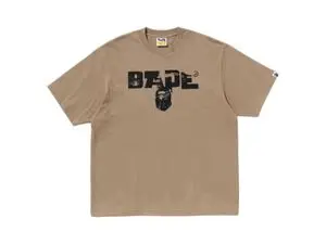 A BATHING APE Army Relaxed Fit T-shirt - Beige