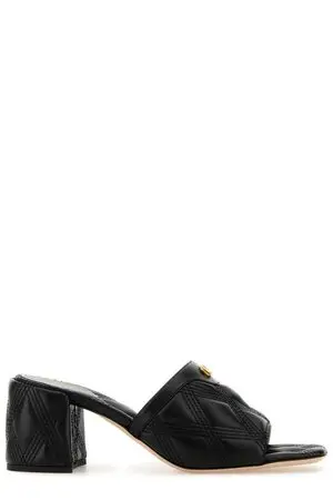 Valentino Garavani Valentino VLogo Signature Quilted Mules - Black