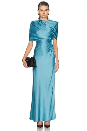 Draped Evening Gowns