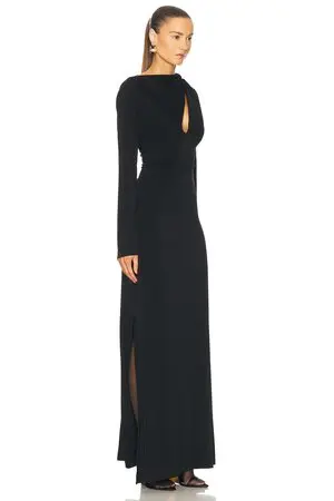 Rachel Gilbert Tanner Slv Gown