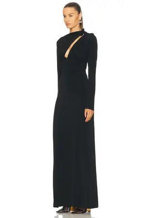 Rachel Gilbert Tanner Slv Gown