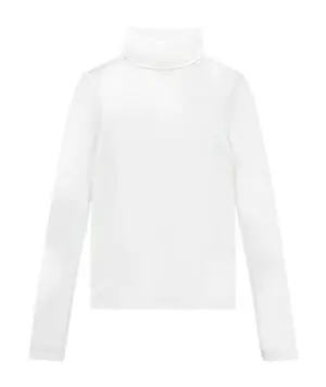 FLORE FLORE Dinah Turtleneck Top - White