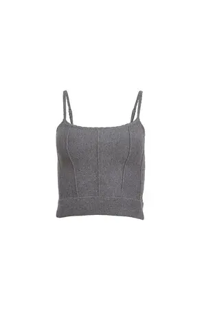 FLEUR DU MAL Knit Corset Top