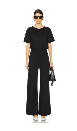RIPLEY RADER Ponte Knit Short Sleeve Top