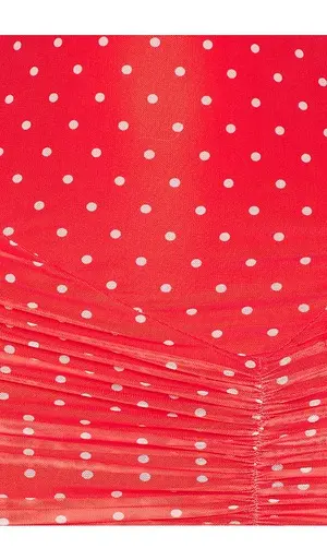 AFRM X Mirza Dress - Risky Micro Dot