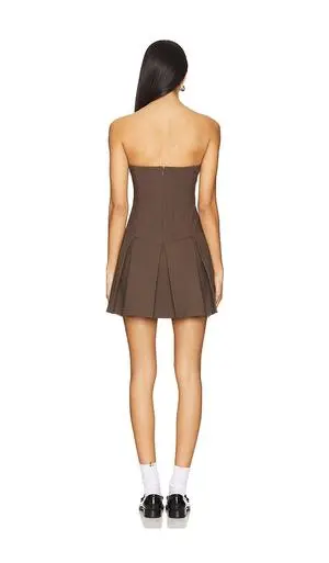 Superdown Geraldine Mini Dress - Brown