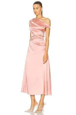 Staud Phare Off-shoulder Dress