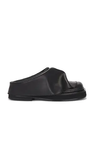 Attico Mini Robin Sabot Flat - Black
