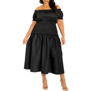 Buxom Couture Midi Day Dresses