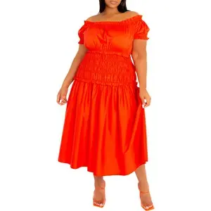 Buxom Couture Midi Day Dresses