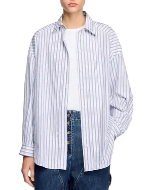 Sandro Striped Shirts For Women