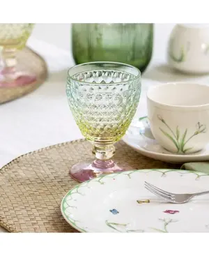 VILLEROY & BOCH Boston Pearl Crystal Goblet, Set Of 4 - Multi