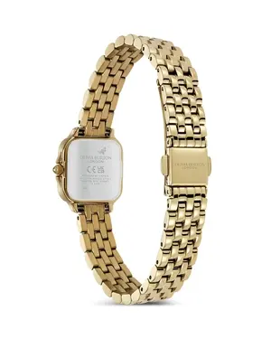OLIVIA BURTON Grosvenor Mini Watch, 20mm - Ivory/gold