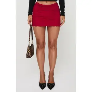 Princess Polly Meith Ruched Mesh Miniskirt