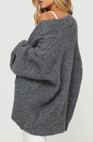 Princess Polly Paisleigh Cable Knit Cardigan