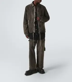 Rick Owens Cargo Denim Pants