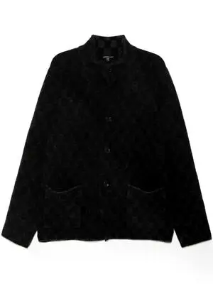 JAMES PERSE Interior Checkerboard Cardigan