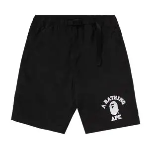 A BATHING APE College Beach Shorts