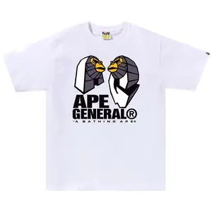 A BATHING APE Ape General Tee - White