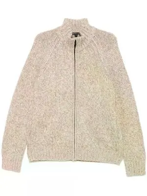 JAMES PERSE Chunky Zip-up Cardigan