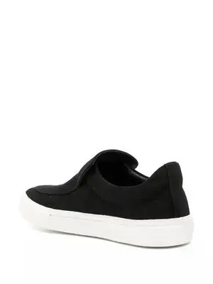 JAMES PERSE Canvas Slip-on Sneakers - Black