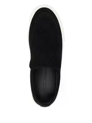 JAMES PERSE Canvas Slip-on Sneakers - Black