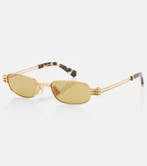 Bottega Veneta Rectangular Sunglasses