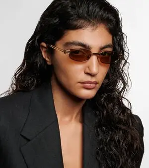Bottega Veneta Rectangular Sunglasses