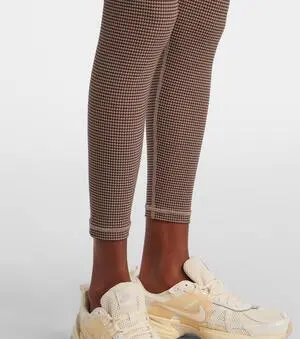 The Upside Bohemia Houndstooth High-rise Leggings