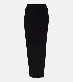 Women's Ribbed Knit Maxi Skirts
