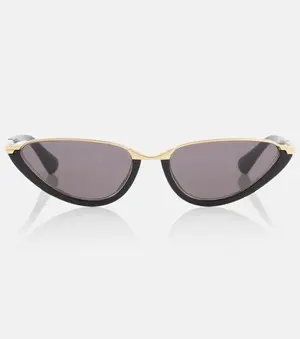 Bottega Veneta Cat-eye Sunglasses - Black