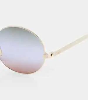 Chloé Aly Oversized Sunglasses - Purple