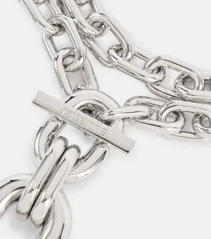 Rabanne Double Xl Chain Necklace - Silver